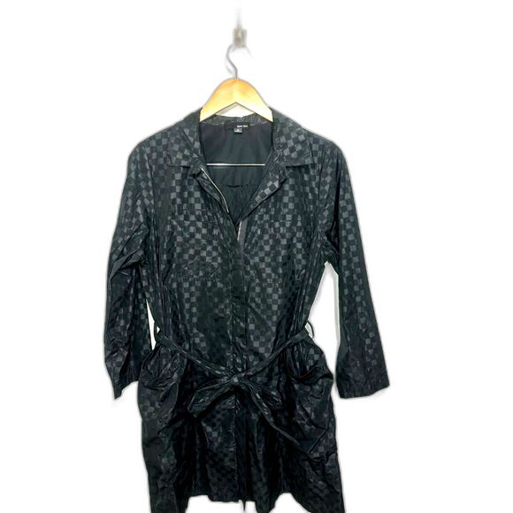 Sun Kim | Jackets & Coats | Sun Kim Raincoat Light Jacket Monochrome ...